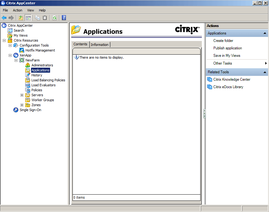How to Publish Application in XenApp 6.5